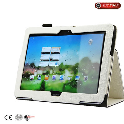 White Microfibre Tablet carry case With Pu Leather , iPad Mini Leather Covers