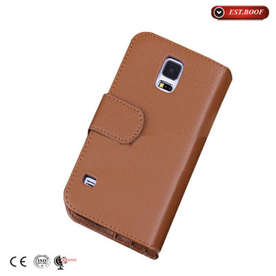 Pu Leather Wallet Samsung Galaxy Phone Cases For Samsung S5