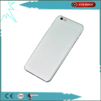 Blue Pu Leather Apple Iphone 6 Leather Cases Slim Fit Dull Polish