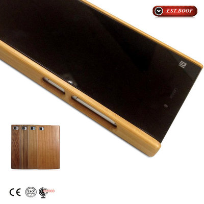 Clear Smooth  Exquisite Wood Smart Phone Case New Design For Xiaomi 3
