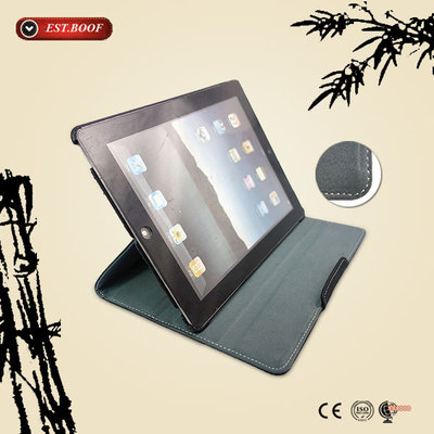 Eco-friendly iPad Mini Leather Covers Natural Bamboo For Ipad 4