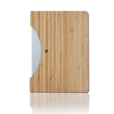 Eco-friendly iPad Mini Leather Covers , iPAD 6 Bamboo Pouch Sleeve