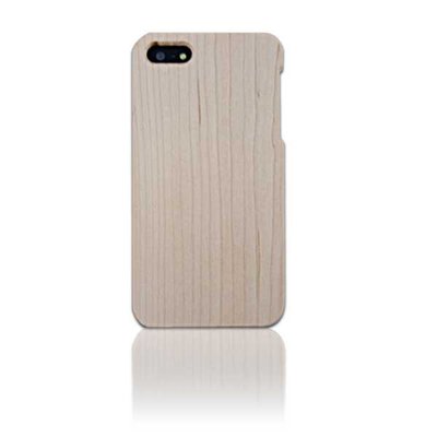 Wooden Back Apple iPhone Leather Cases Iphone 5s water resistant