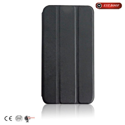 3 Folds Leather slim phone wallet Cover water resistant For Iphone 6 Plus