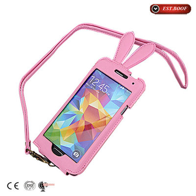 Rabbit Pattern Samsung Galaxy Phone Cases , Samsung Galaxy S5 Case