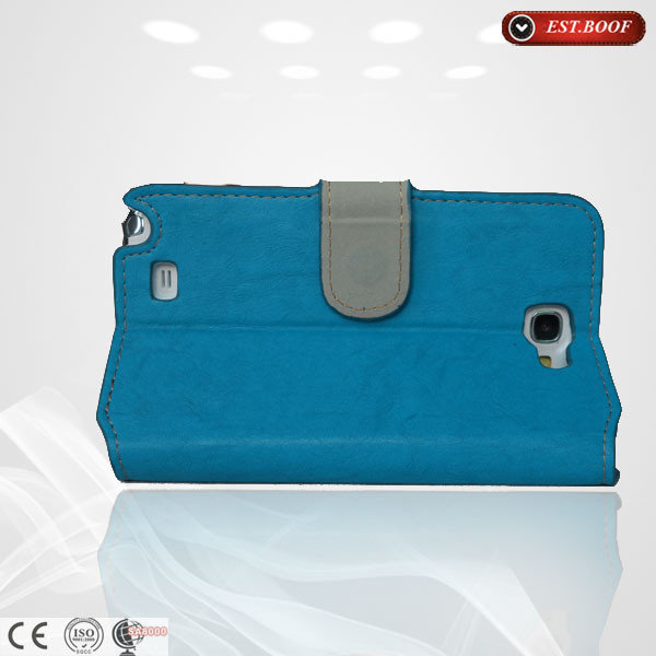 Pu Leather Samsung Galaxy Phone Cases Customized For Samsung Galaxy Note 2