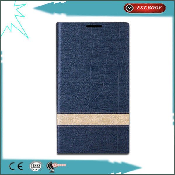 Nice Grain Slim Leather Sony Xperia Cell Phone Cases For Sony Z1 / L39