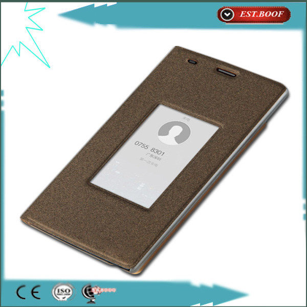 Ultra Thin Pu Leather Flip Phone Cases Shockproof For mobile phone