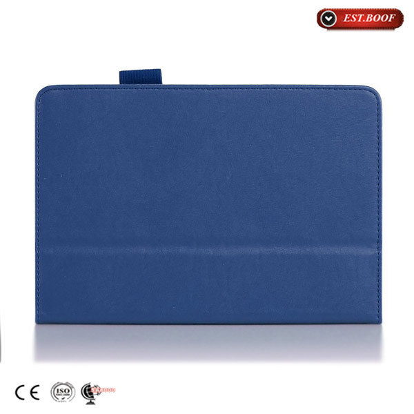 Blue iPad Mini Leather Covers With Card Slots , leather tablet cases