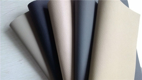 Sofa Cushions Embossed Genuine Leather Fabric Stone Surface Easy Cleaning