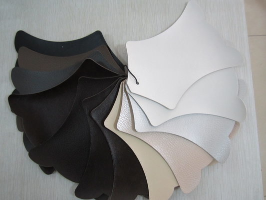 Embossed  PU Synthetic Leather , 54" Valid Width Artificial Leather Fabric