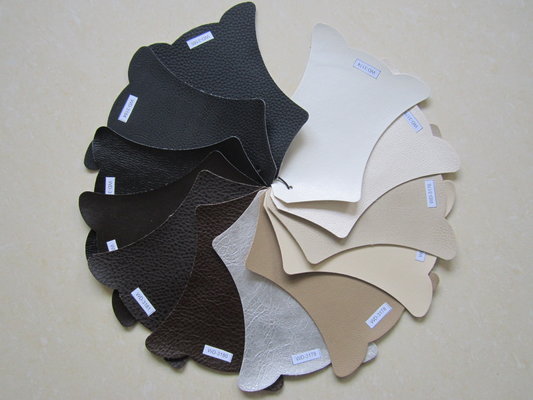 Reclaimed PU Faux Leather Fabric , Faux Leather Material For Upholstery