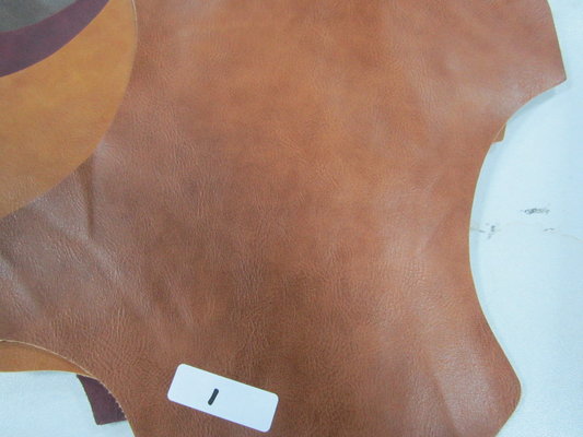 Polyurethane Faux Leather Fabric For Handbags , Faux Fur Upholstery Fabric
