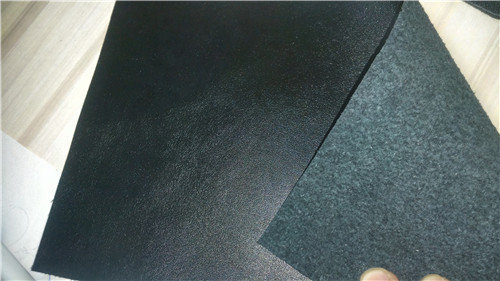 Embossing White Cowhide Leather Fabric , Leather Upholstery Material