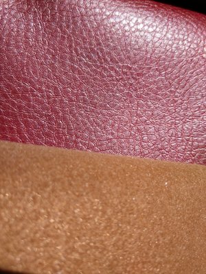 Artificial Bonded Leather Fabric Wine Faux Leather Upholstery Material