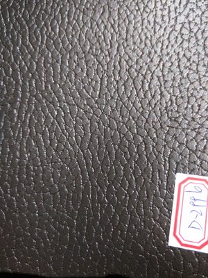 Dark Gray PU Synthetic Leather Customizable Polyurethane Leather Fabric