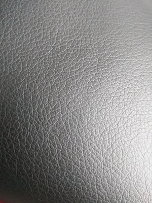Flocking Artificial Perforated Leather Fabric With 5% Cotton And 5% Polyester