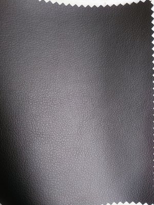 Flocking Artificial Perforated Leather Fabric With 5% Cotton And 5% Polyester