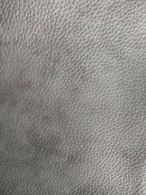 Eco Friendly Full Grain Cow Leather Gray Synthetic Leather Fabric