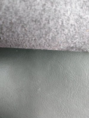 54 Inch Stretch Pleather Fabric , Car Seats Bonded Leather Upholstery Fabric