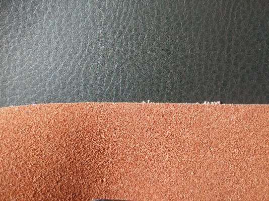 Recycle Perforated Leather Upholstery Fabric Faux Leather Waterproof