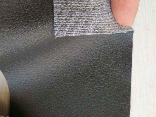 0.8MM - 1.4MM Thickness Textured Leather Fabric Durable For Handbags