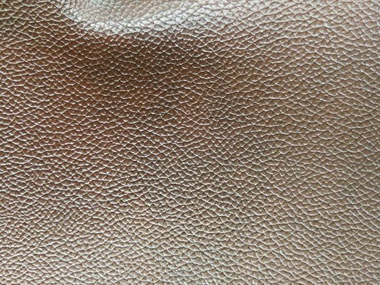 Embossed Faux Leather Fabric For Handbags , Faux Cowhide Upholstery Fabric