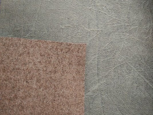 54" Width Embossed Suede Leather Fabric , Synthetic Suede Fabric