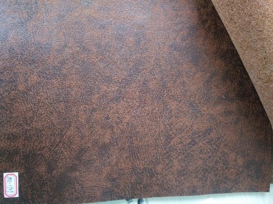 1.2mm - 1.8mm Genuine Suede Leather Fabric For Furniture , Shoes