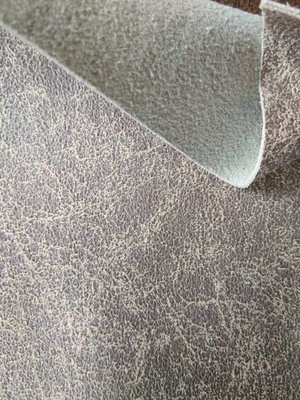 Eco Bonded Faux Suede Upholstery Fabric Hot Stampling For Belts