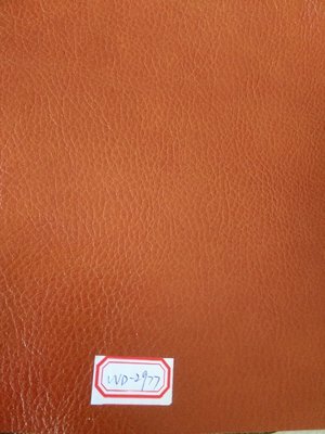 Brown Color PU Synthetic Leather Belts Reclaimed Fake Leather Fabric