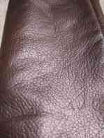 Real Brown Recycled Leather Fabric Genuine Leather Upholstery Fabric