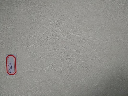 Furniture / Shoes Grey PU Synthetic Leather Fabric Easy Cleaning