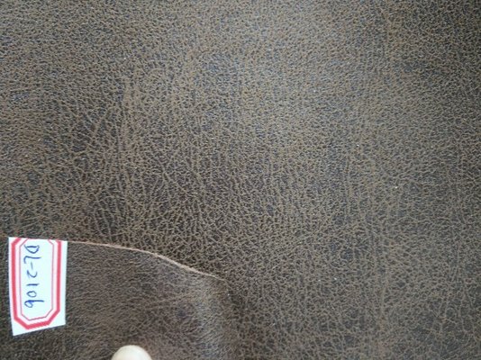 PU Coated Faux Leather Upholstery Material Suede Auto Upholstery Fabric