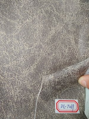 Eco Bonded Faux Suede Upholstery Fabric Hot Stampling For Belts