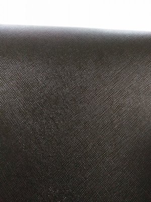 Black Furniture Full Grain Cow Leather Material For Upholstery