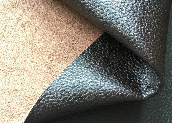 Furniture sofa composition leather with TPU coating dark brown