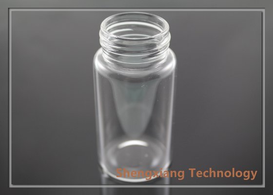 High End Borosilicate Glass Water Bottle , 50ml Clear Glass Bottles