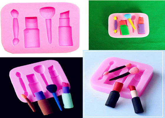 Lipstick Fondant Sugar Craft Silicone Dessert Molds DIY Decorating Baking Tool