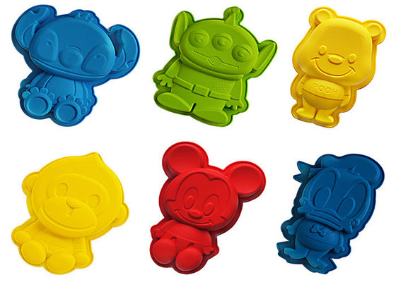 Disney Cartoon Silicone Cake Molds Bread Cookies Pastry Molds For Kitchenware