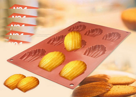 9 Holes Brown Silicone Baking Molds Jelly Mold silicone FDA / FLGB