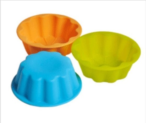 Customized FDA LFGB Approved Eco-friendly Silicone Cake Mold, Baking Trays Silicone Kitchenware