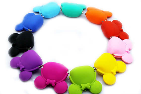 Mickey Mouse Silicone Coin Purse Factory