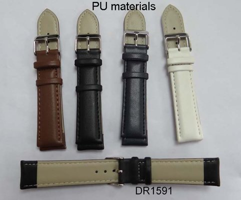 8mm - 32mm Leather Watch Straps For Women / Men, Leather Watch Band With 1312S Shining Buckle