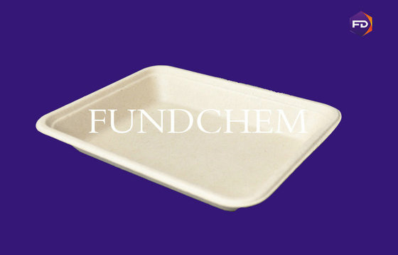 Restaurant Corn Starch Bio Degradable Tray , 196mm×147mm×27mm