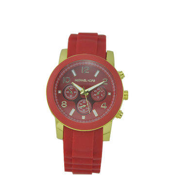 Stylish Womens Silicone Wristband Watch With Three Fake Eyes