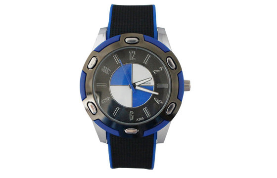 BMW Fashion Black Silicone Watch Anti Shock Wrist Watch For Men