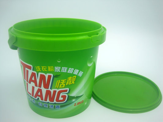 Microwaveable Disposable Salad Bowls 1800ml 60 oz , PP Bucket PP Pail
