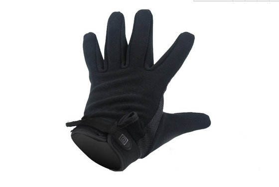 Black Military Polymers Handgun Shooting Gloves Nylon Unique Non-Slip Palm