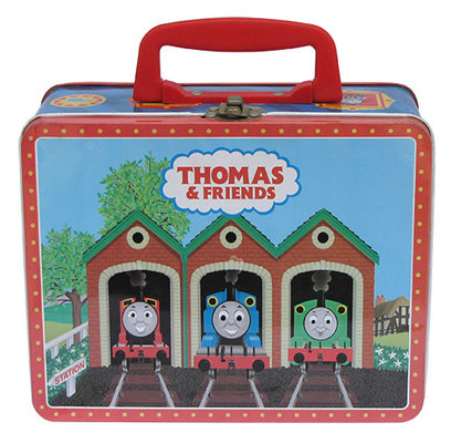 Thomas Metal Tin Lunch Box Cute Printed CYMK / Vanished Outside